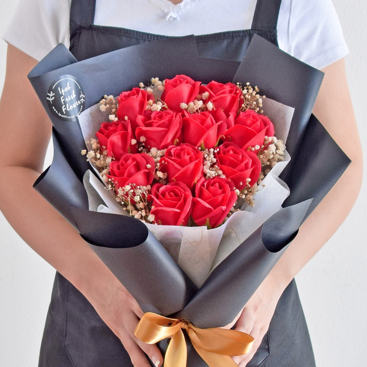 Soap Flower Bouquet Delivery| Ipoh Fresh Flower Florist