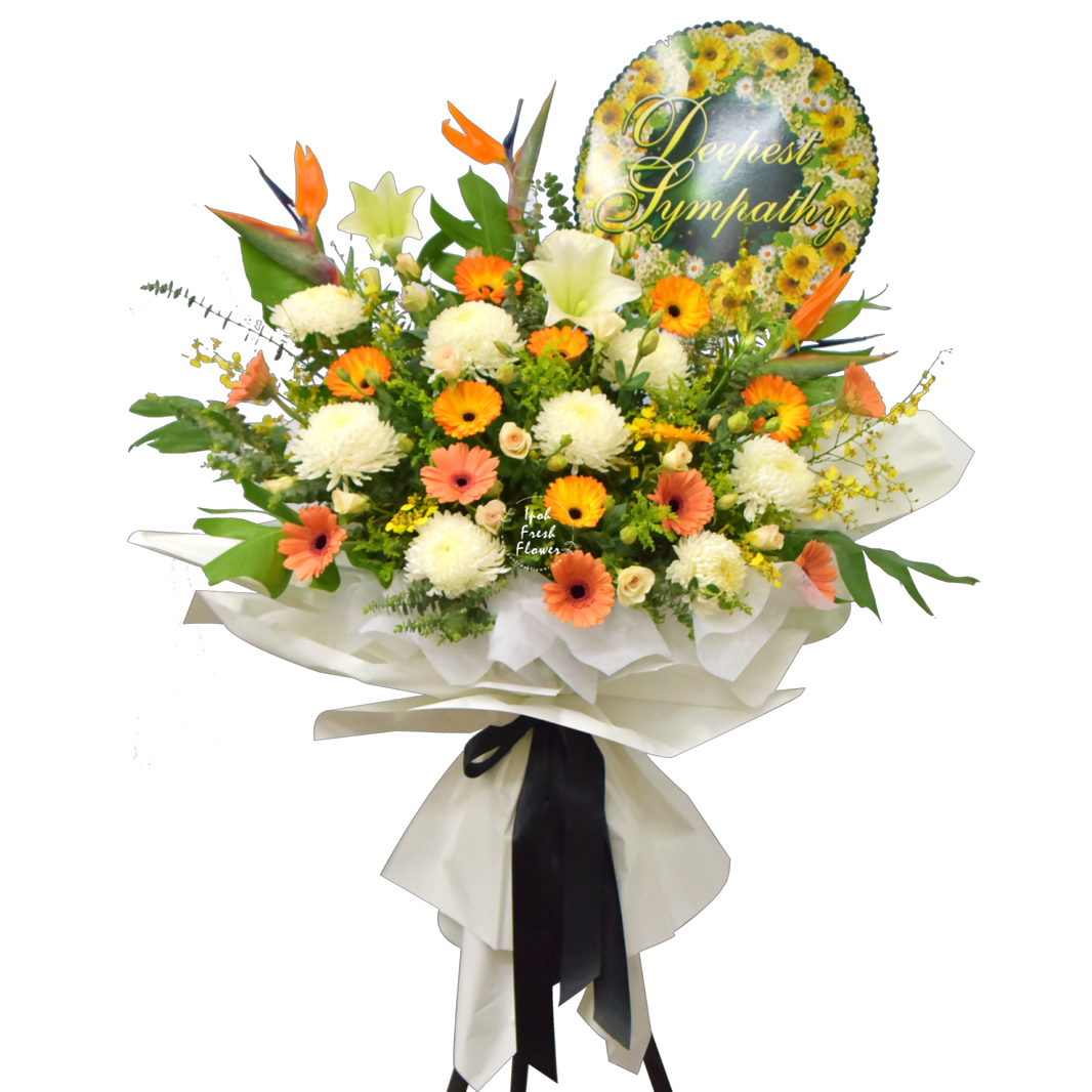 Condolence Flowers & Wreath| Same Day Delivery |Thoughtful Sympathy ...
