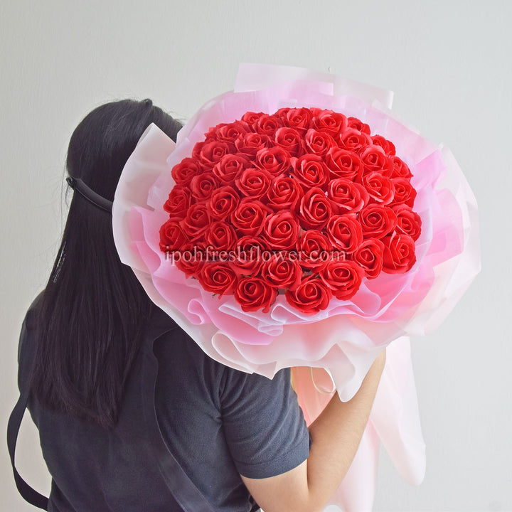 Soap Flower Bouquet Delivery| Ipoh Fresh Flower Florist