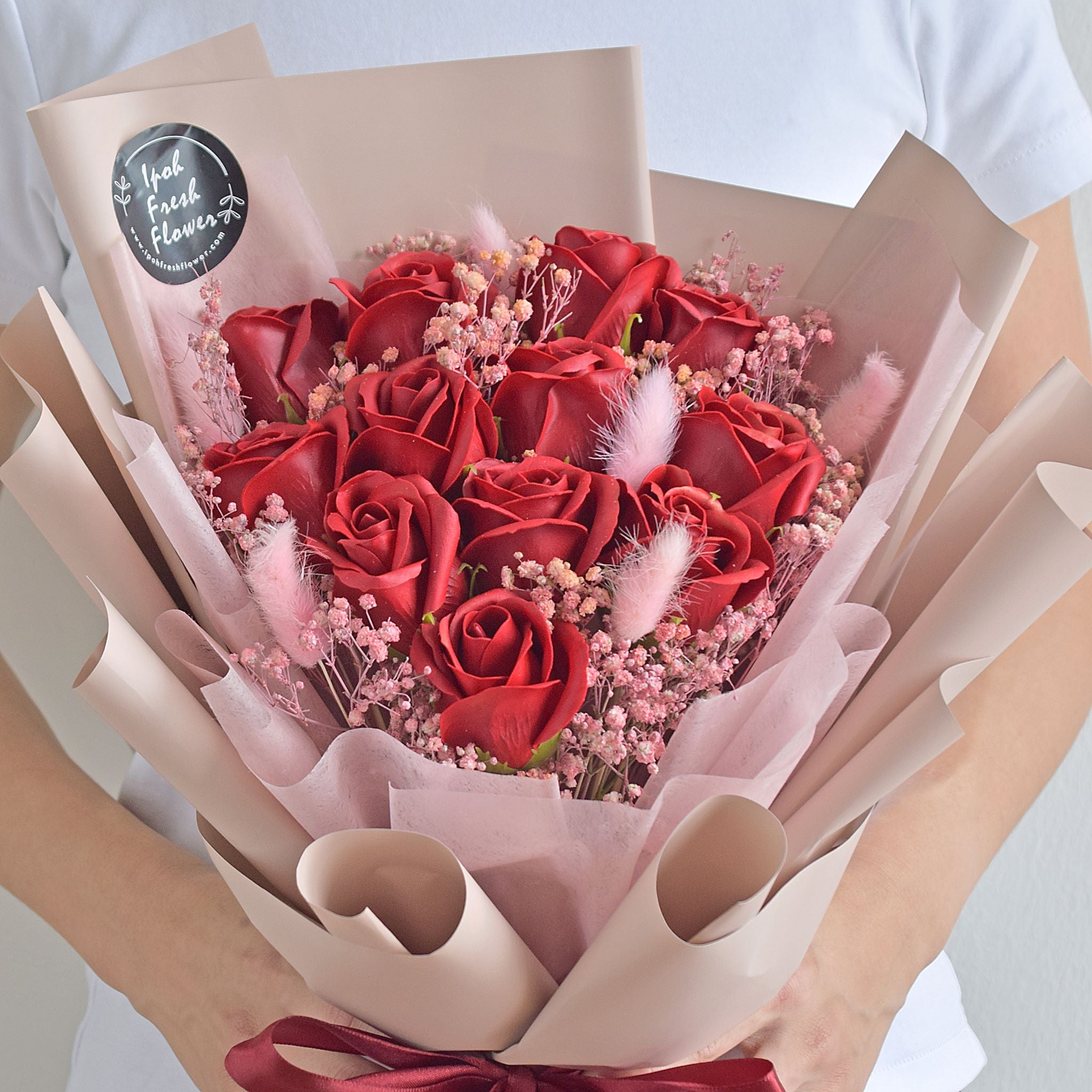 Soap Flower Bouquet Delivery| Ipoh Fresh Flower Florist