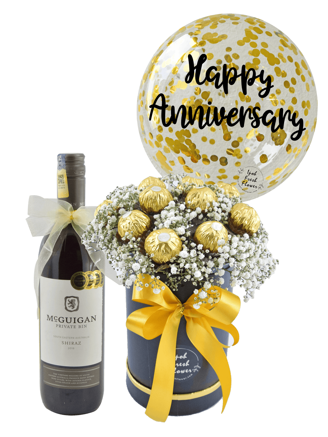 Birthday Gift Bundle with surprise delivery – Ipoh Fresh Flower